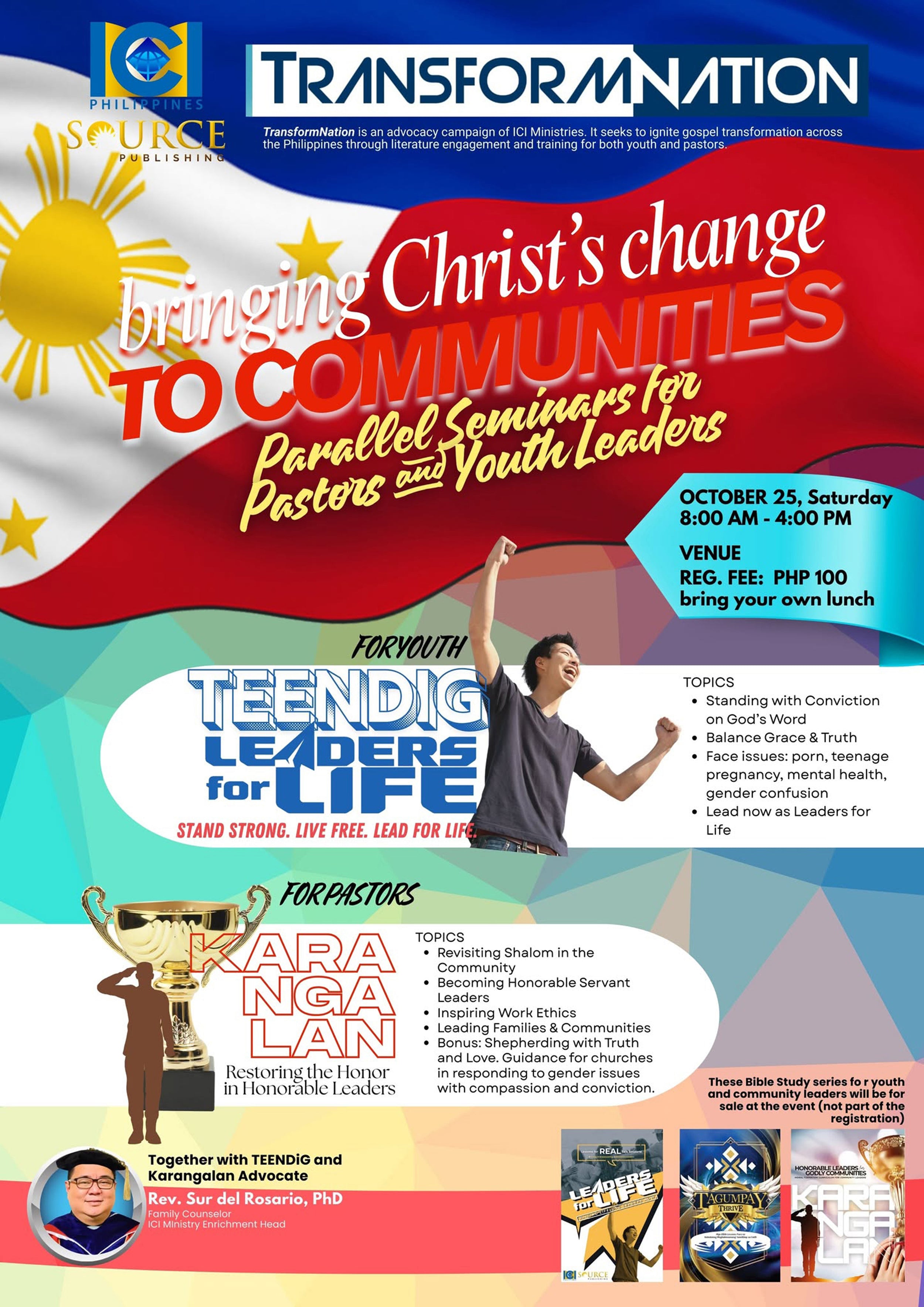 Church Education & Discipleship Seminars and Consultation – ICI Ministries Foundation, Inc